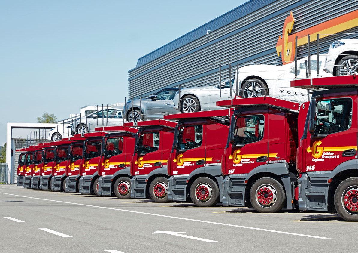 Fahrzeuglogistik & Autotransporte bei Galliker Transport
