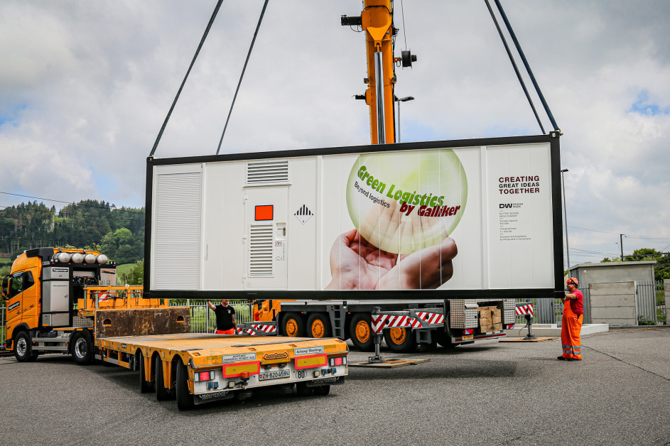 Le Mega Charger est arrivé à Altishofen et est en service