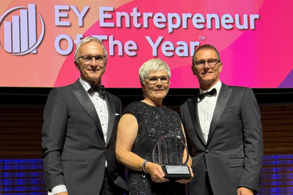 Galliker triumphs in the "EY Entrepreneur Of The Year™ Switzerland 2024"
